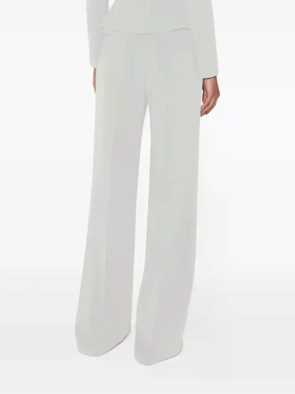 Elisabetta Franchi Belted Trousers In Ivory