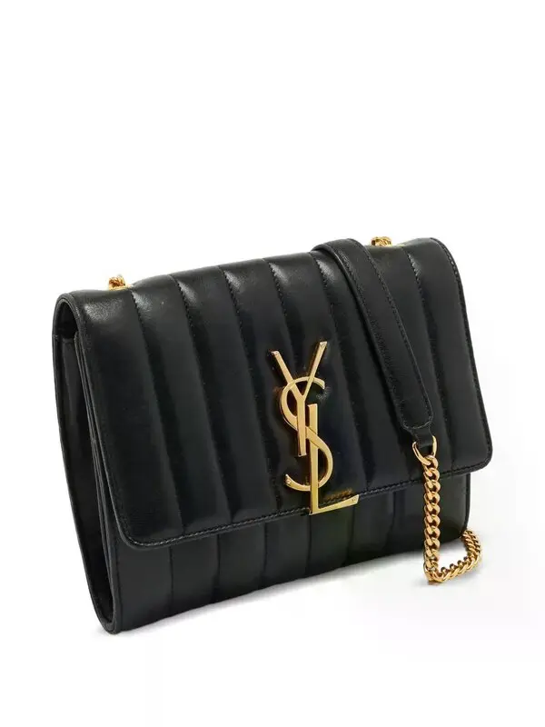 Saint Laurent Medium Vicky Quilted Shoulder Bag