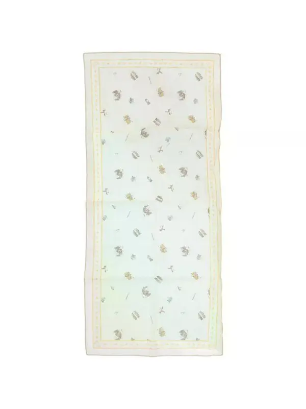 Woolrich Logo-patterned Scarf - Neutrals