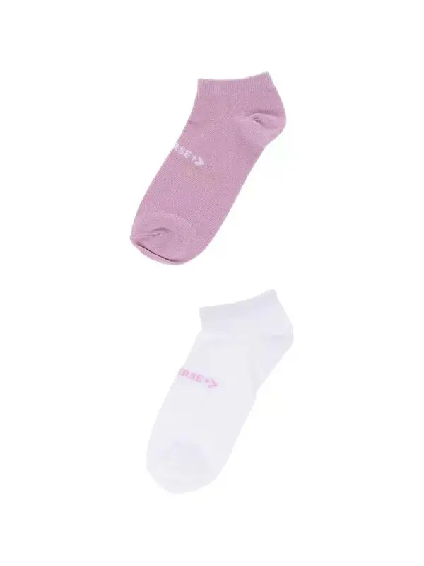 CONVERSE Logo-print Socks - Purple