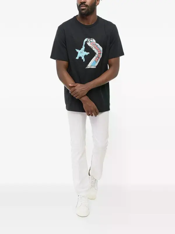 CONVERSE Logo-print Jersey T-shirt