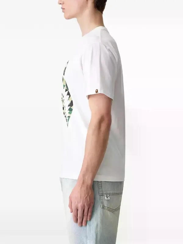 A BATHING APE Shark Camouflage-print T-shirt