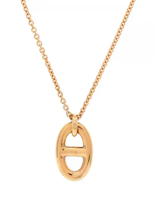 Hermès Farandole Pendant 18k Rose Gold Necklace
