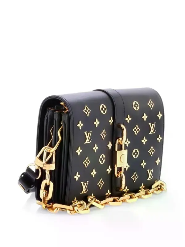 LOUIS VUITTON Rendez-vous Monogram Metal Calfskin Shoulder Bag