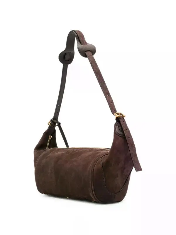 Chloé Hobo Paddington Suede Crossbody Bag - Brown