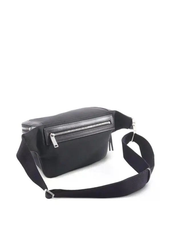 Saint Laurent Zipped Belt Bag - Black