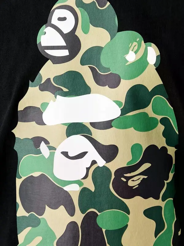 A BATHING APE Abc Camo Big Ape Head T-shirt