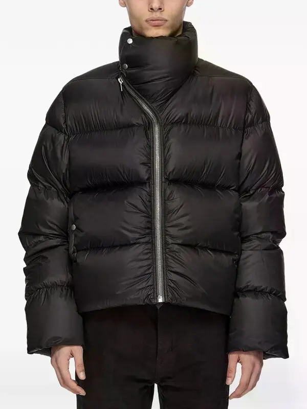 Rick Owens High-neck Padded Jacket - Grey