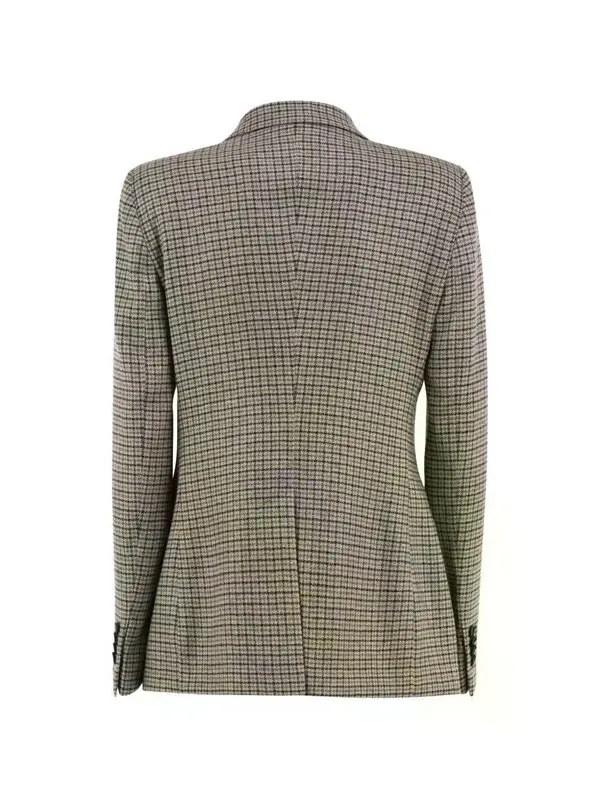 Tagliatore Double-breasted Houndstooth Suit Jacket