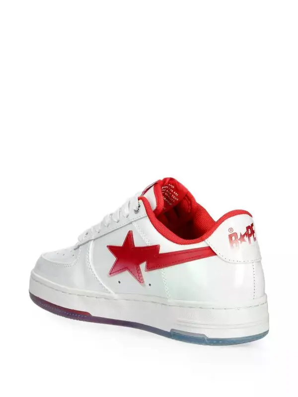 A BATHING APE Sta Patent Leather Sneakers