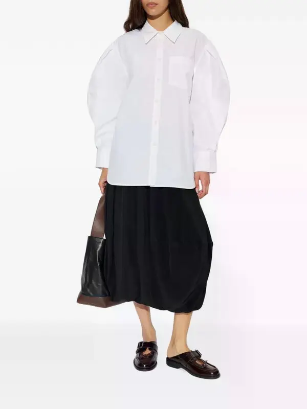 GANNI Puff-sleeve Shirt