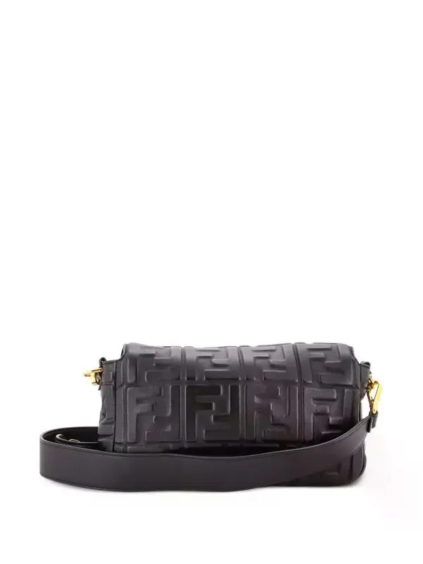 Fendi Baguette Nm Bag - Black