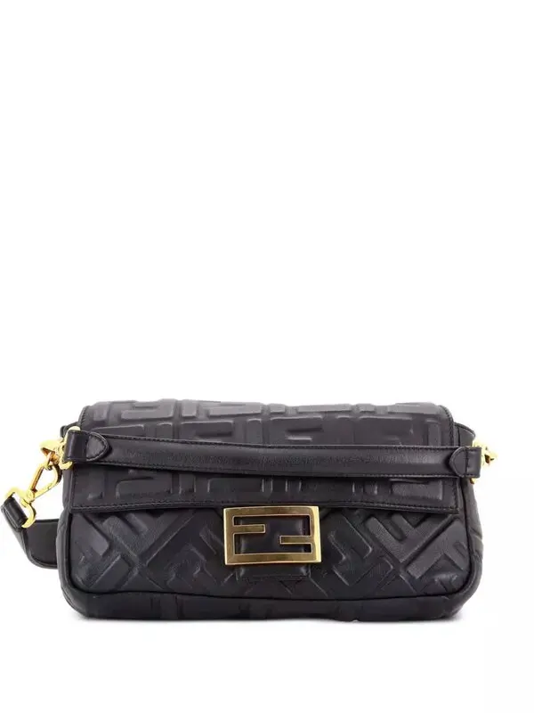 Fendi Baguette Nm Bag - Black