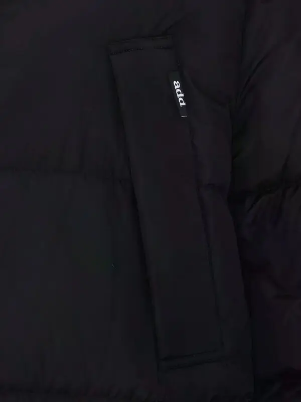 Add Quilted Hooded Coat