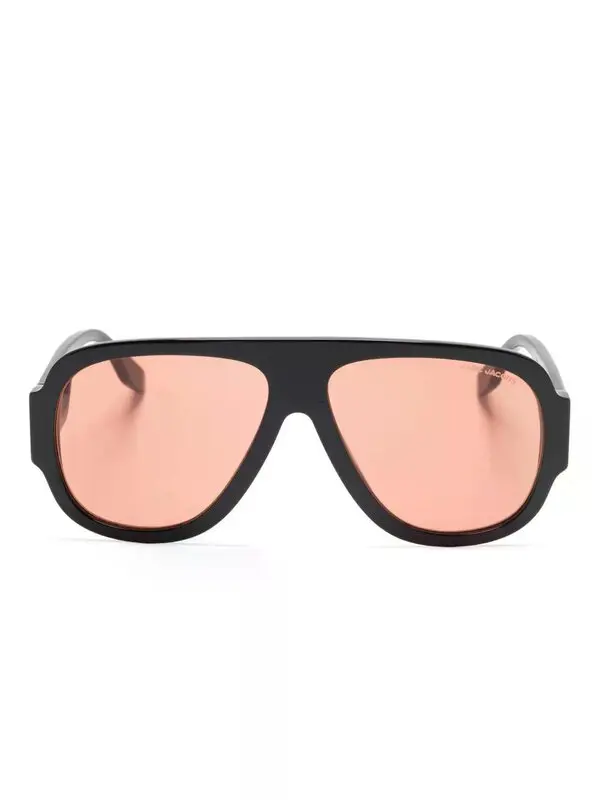 Marc Jacobs Navigator-frame Sunglasses - Black