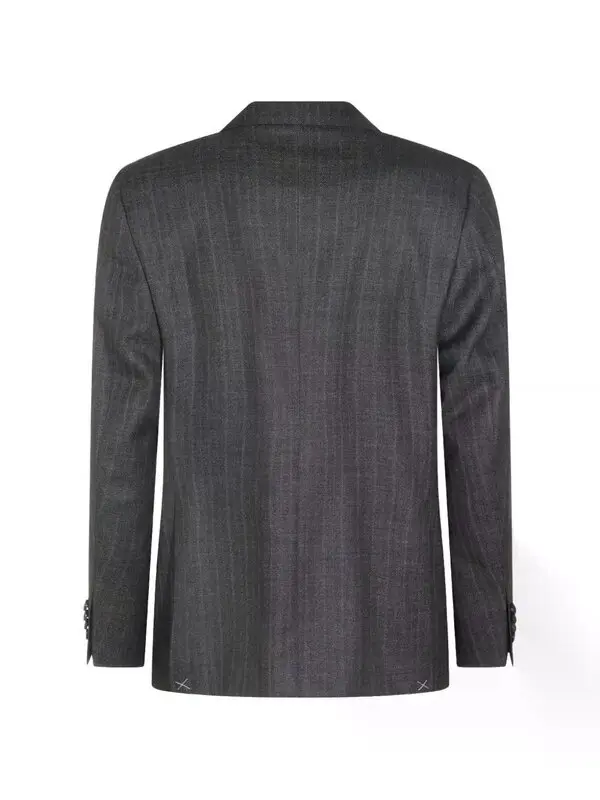 Canali Pinstriped Wool Suit