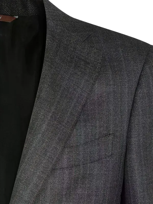 Canali Pinstriped Wool Suit