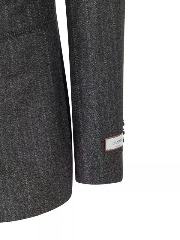 Canali Pinstriped Wool Suit