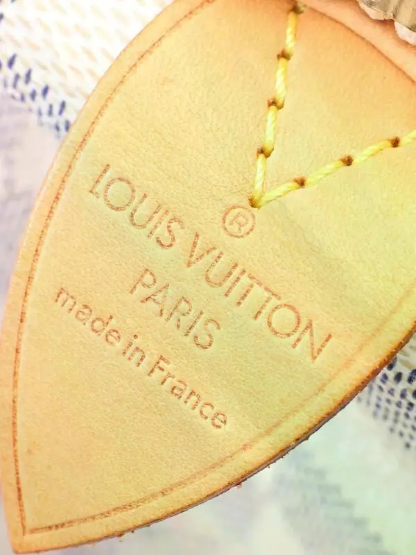 LOUIS VUITTON 2007 Damier Azur Speedy 25 Boston Bag