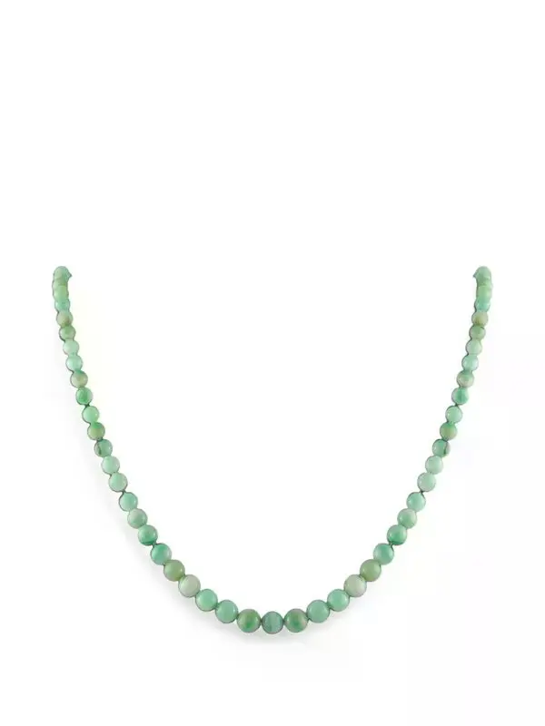 LB EXCLUSIVE Jade Bead Necklace - Green