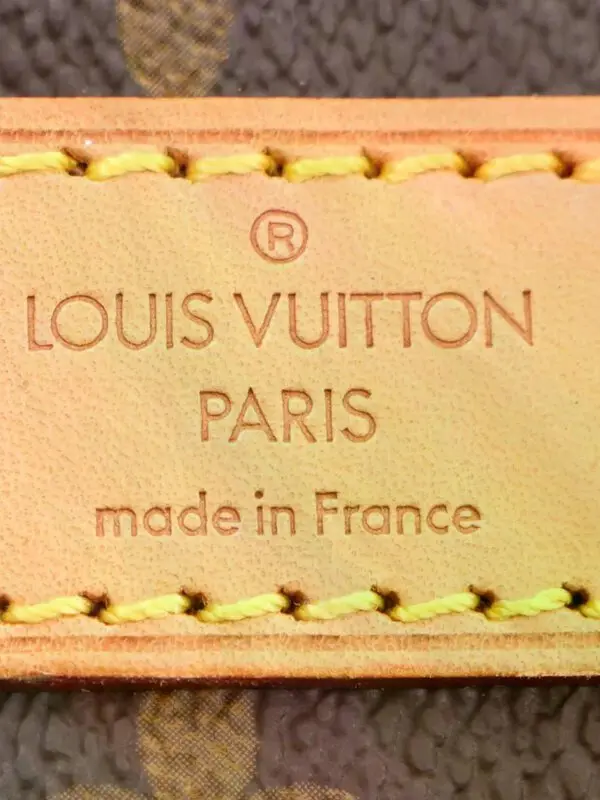 LOUIS VUITTON 1995 Monogram Keepall Bandouliere 60 Travel Bag - Brown