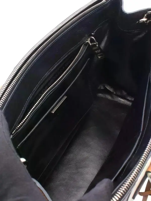 Prada 2013-2026 Saffiano Galleria Double Zip Satchel
