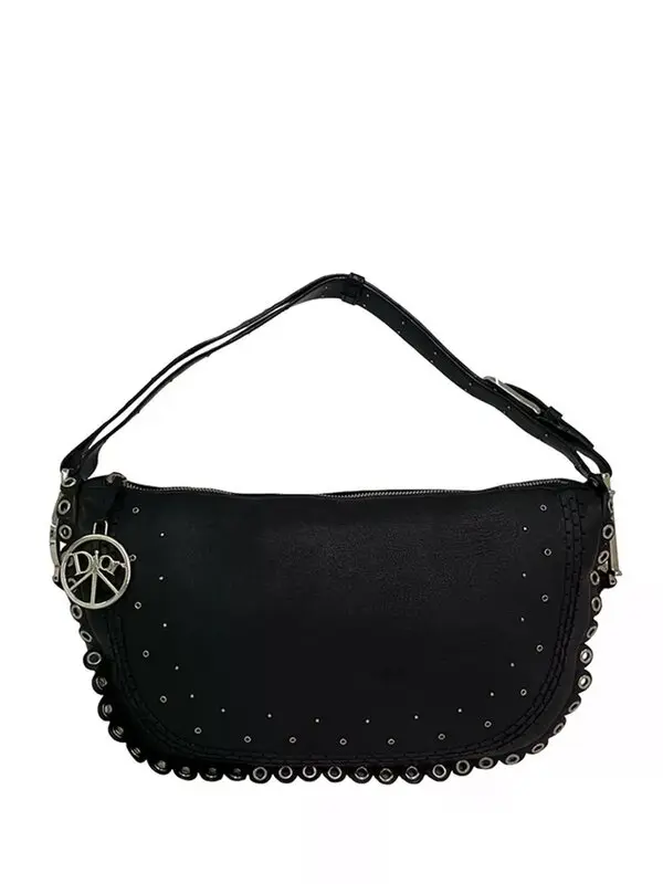 Dior 20th Century Peace And Love Shoulder Bag - Black