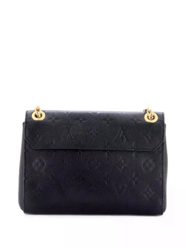 LOUIS VUITTON Vavin Handbag Monogram Empreinte Leather Bb Crossbody Bag - Black