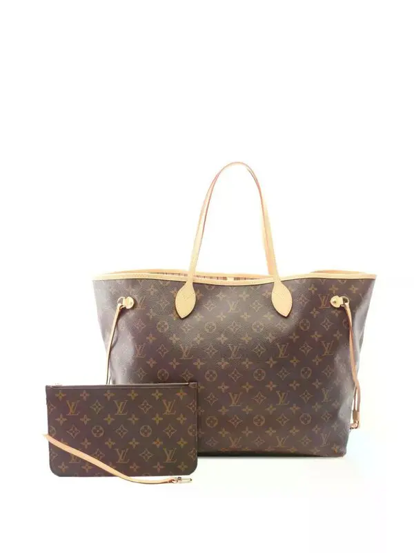 LOUIS VUITTON 2021-2026 Monogram Neverfull Gm Tote Bag - Brown