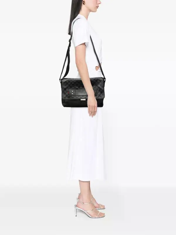 Gucci 2000-2015 Guccissima Web Crossbody Bag