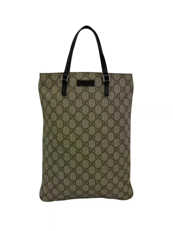Gucci 2000-2015 Gg Supreme Tote Bag - Neutrals