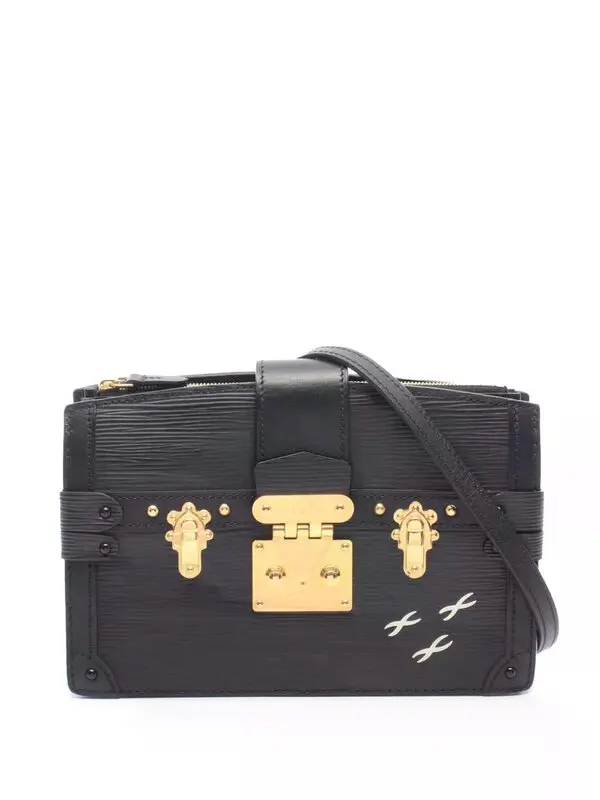 LOUIS VUITTON 2019 Epi Trunk Clutch Crossbody Bag