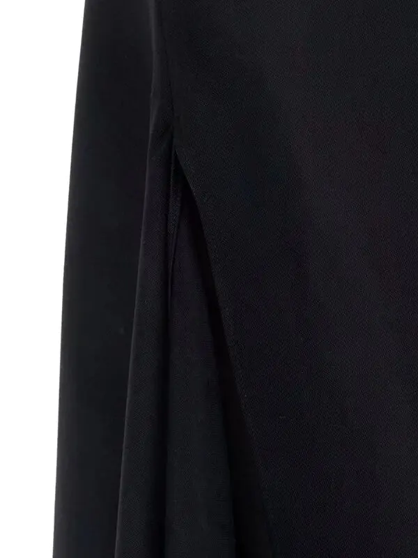 Givenchy Slashed Asymmetric Midi Skirt