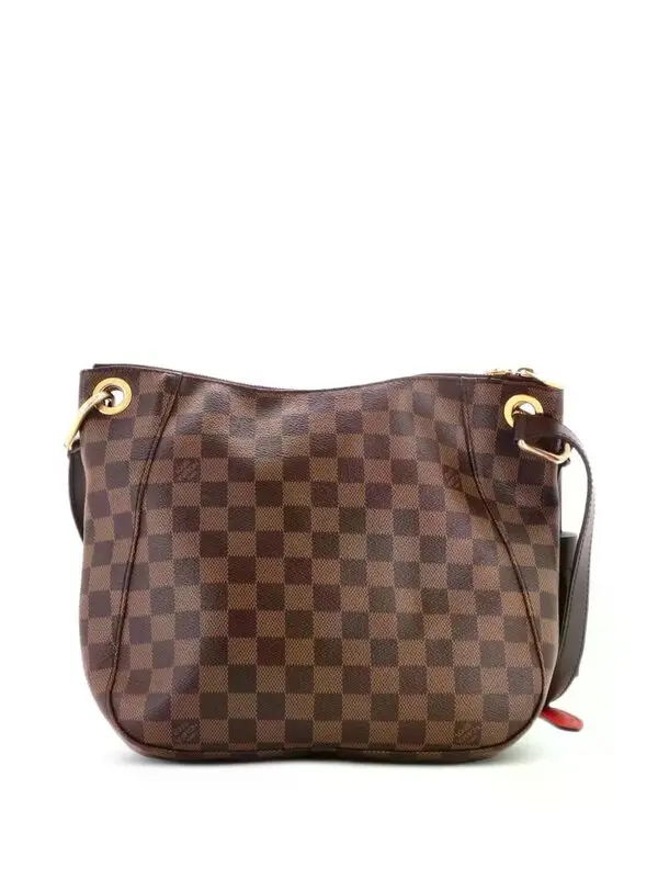 LOUIS VUITTON South Bank Besace Damier Crossbody Bag - Brown