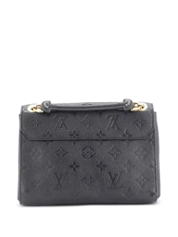 LOUIS VUITTON Monogram Empreinte Bb Crossbody Bag - Black