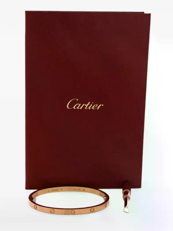 Cartier Love 18k Rose Gold Small Bracelet - Pink