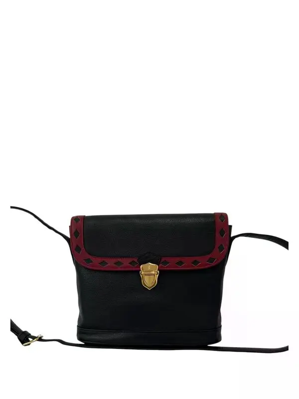 Saint Laurent 20th Century Leather Crossbody Bag - Black