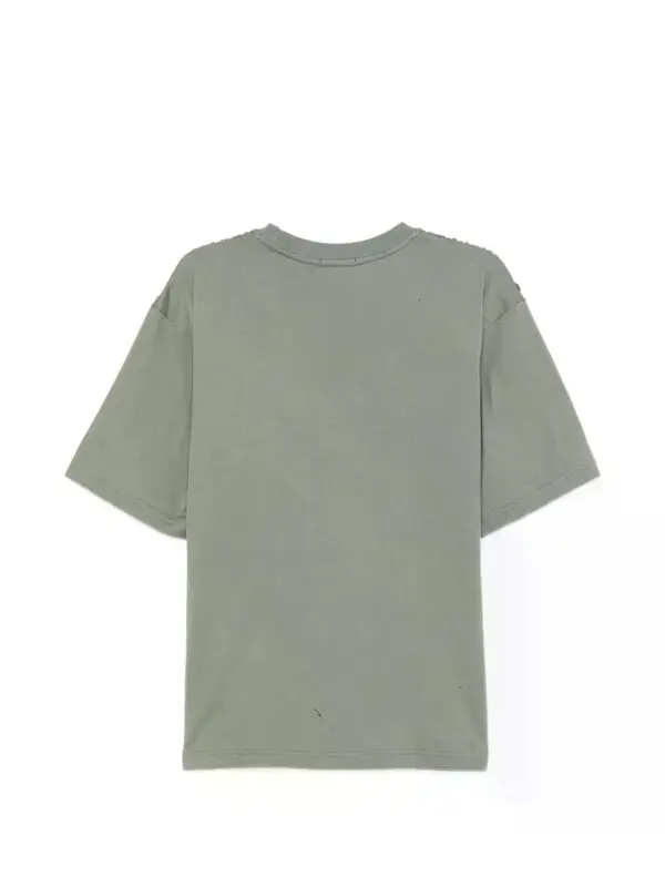 TAAKK Embroidered Crew-neck T-shirt