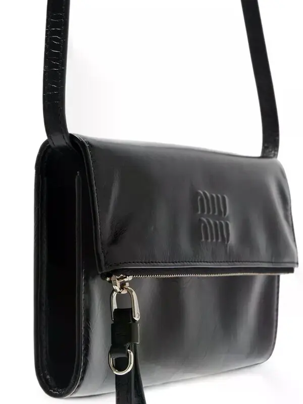 Miu Miu Leather Pouch With Shoulder Strap