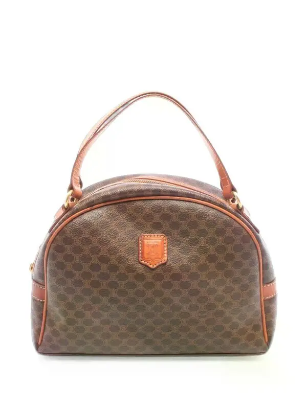 Celine 2000s Macadam Tote Bag - Brown