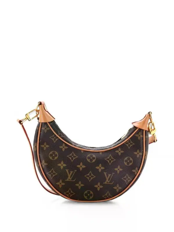 LOUIS VUITTON Loop Handbag Monogram Canvas Hobo Bag