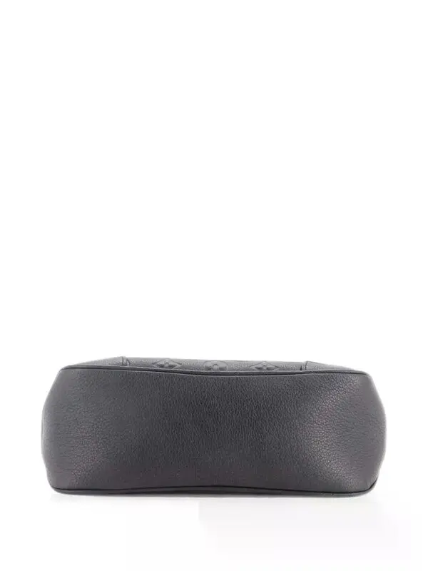 LOUIS VUITTON Boulogne Nm Shoulder Bag Monogram Empreinte Leather Pm - Black