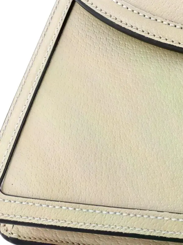 Gucci Ophidia Flap Top Handle Bag Leather Small Satchel