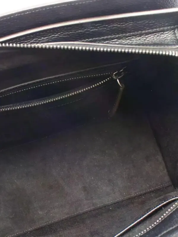 Celine 2010s Micro Luggage Tote Bag - Black