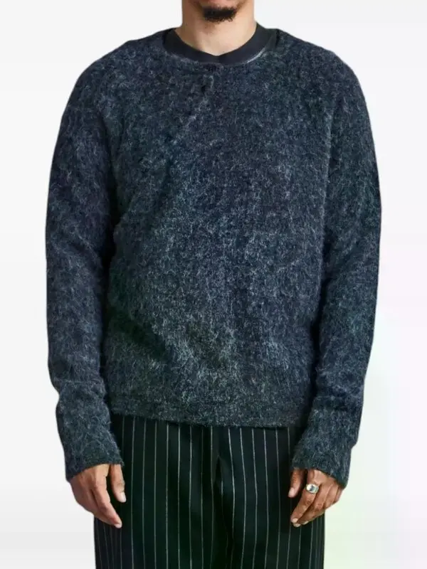 SAUL NASH Asymmetrical Nipple Sweater