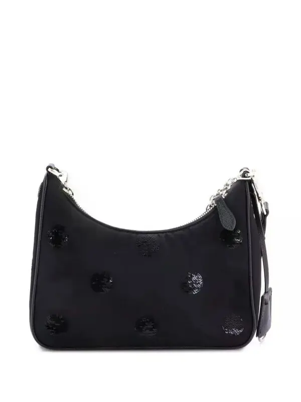 Prada Re-edition 2005 Sequin Embellished Shoulder Bag