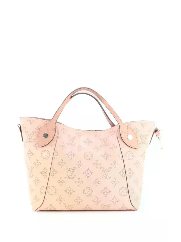 LOUIS VUITTON Hina Handbag Mahina Leather Pm Shoulder Bag - Pink