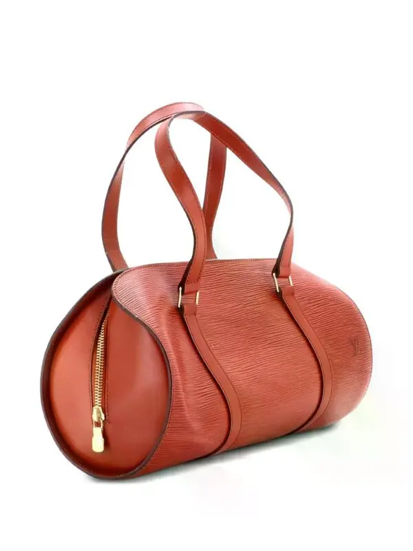 LOUIS VUITTON Soufflot Epi Leather Handbag - Brown
