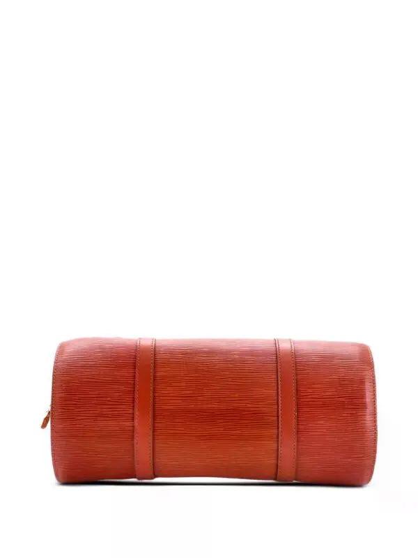 LOUIS VUITTON Soufflot Epi Leather Handbag - Brown