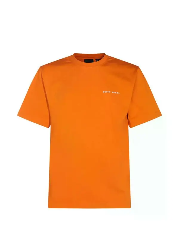DAILY PAPER Origami Shield Cotton T-shirt - Orange